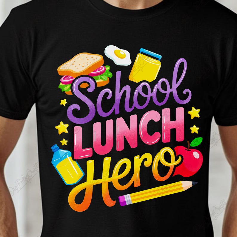School Lunch Hero Png | Lunch Hero Squad Png | School Lunch Hero Day ...