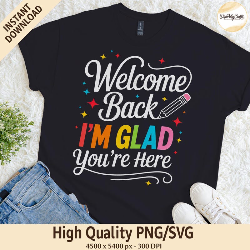 Welcome Glad You Are Here - Etsy
