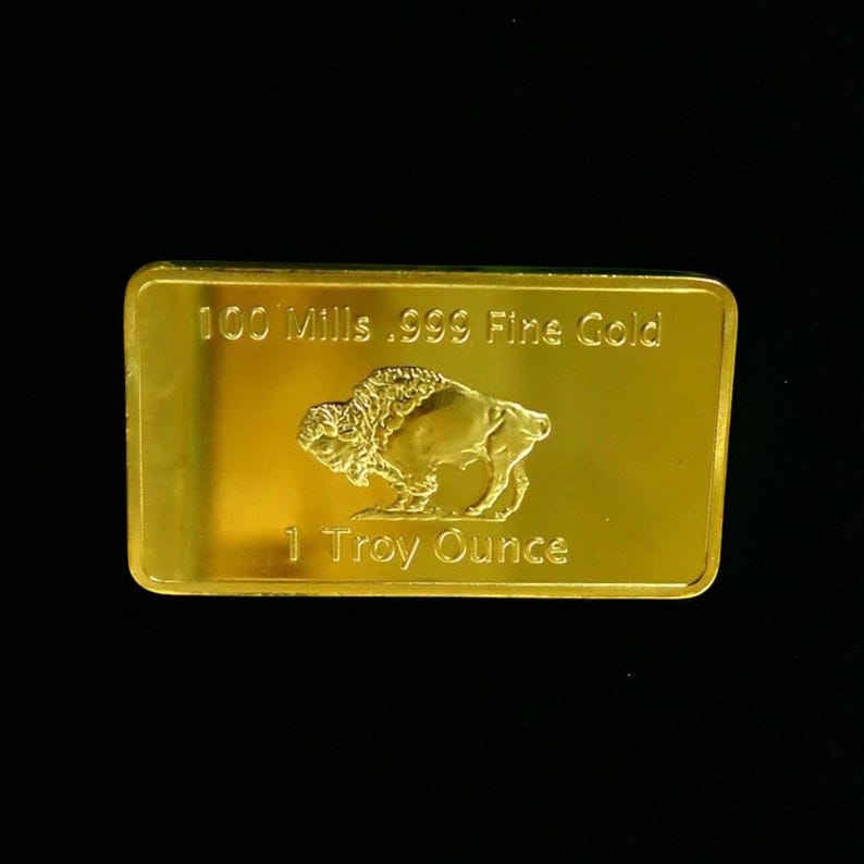 Mini Faux Gold Bar – Small Gold Ingot Replica - Etsy