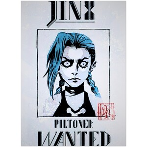 Arcane Jinx Wanted Poster - Etsy