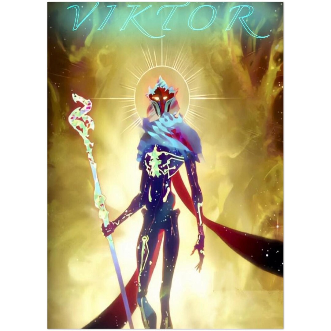 Viktor Arcane Poster | League of Legends Art | Stunning Design Gift - Etsy