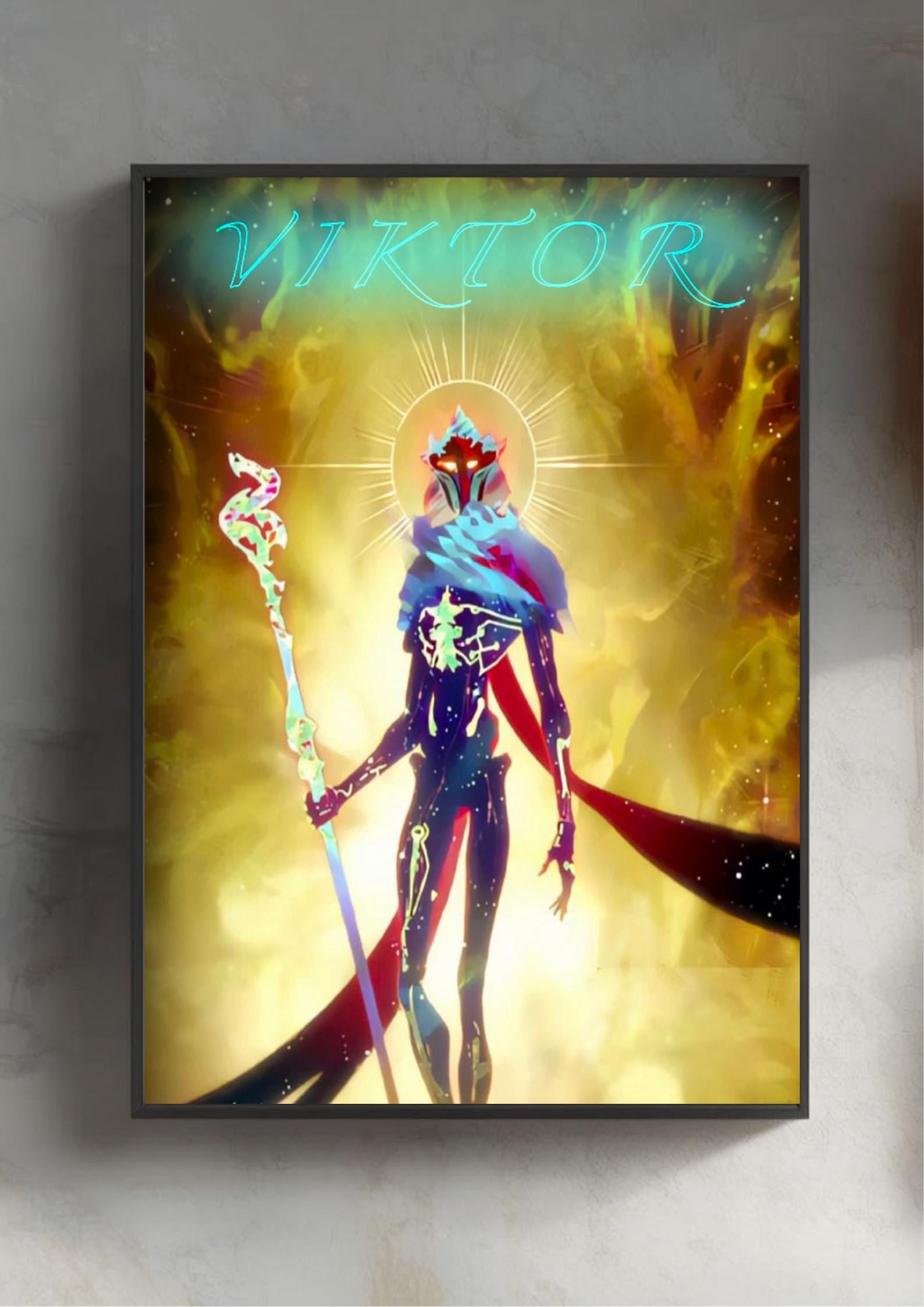Viktor Arcane Poster | League of Legends Art | Stunning Design Gift - Etsy