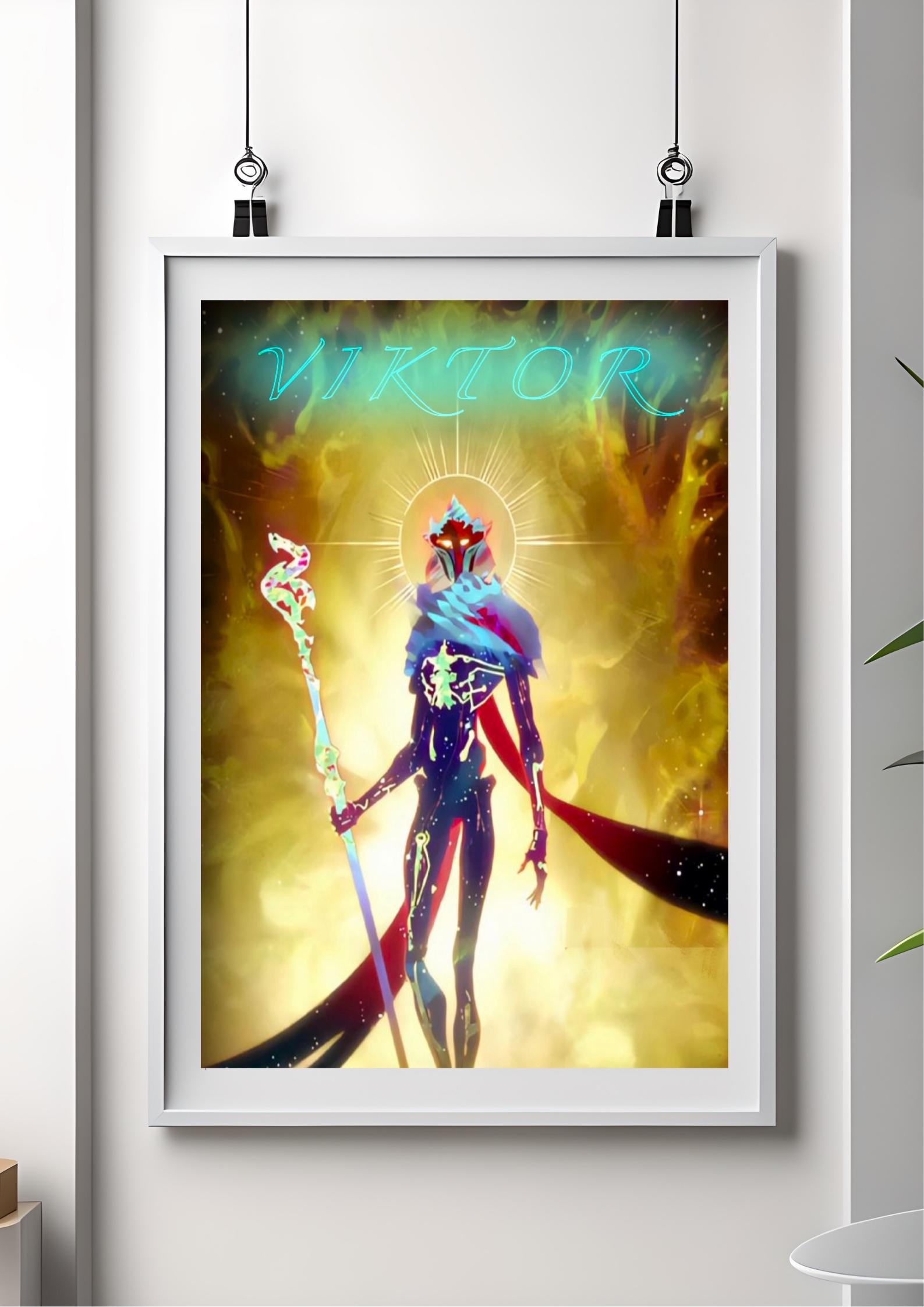Viktor Arcane Poster | League of Legends Art | Stunning Design Gift - Etsy