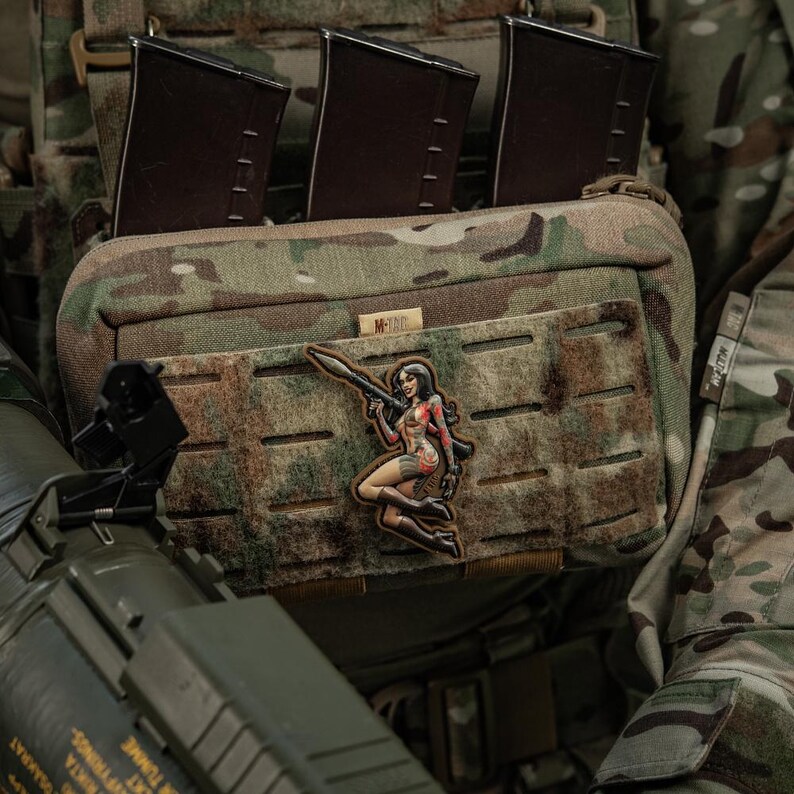 M-tac Tactical Girl #9 RPG Morale Patch (PVC) – Pin-up Warrior Patch - Etsy