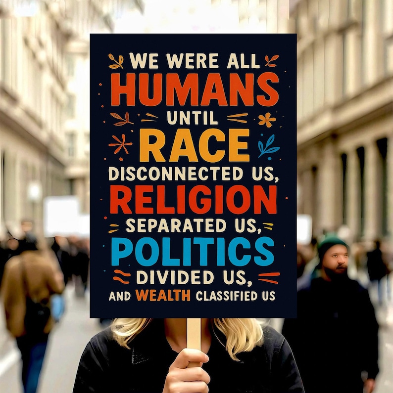 Political Activist Quote Protest Poster (digital Download), Activist ...