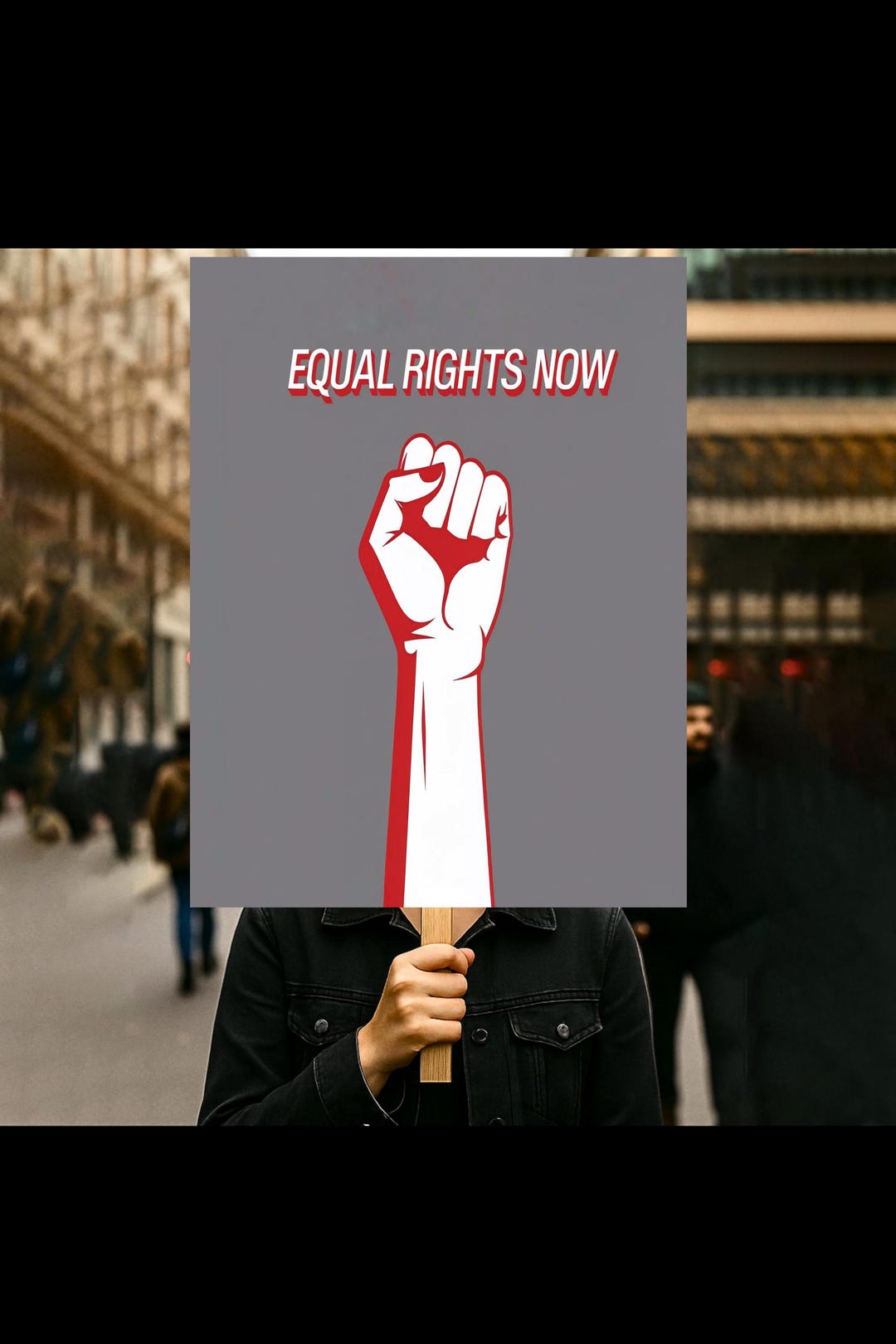 Feminist Protest Sign Printable: Women's Rights Quote Poster Sign ...