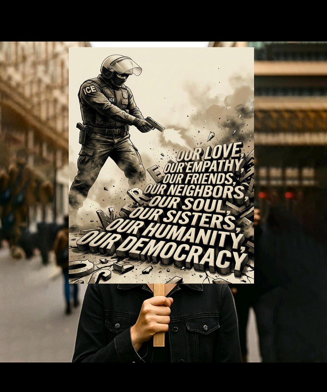 Abolish ICE Protest Sign, Human Rights Poster (digital Download) - Etsy