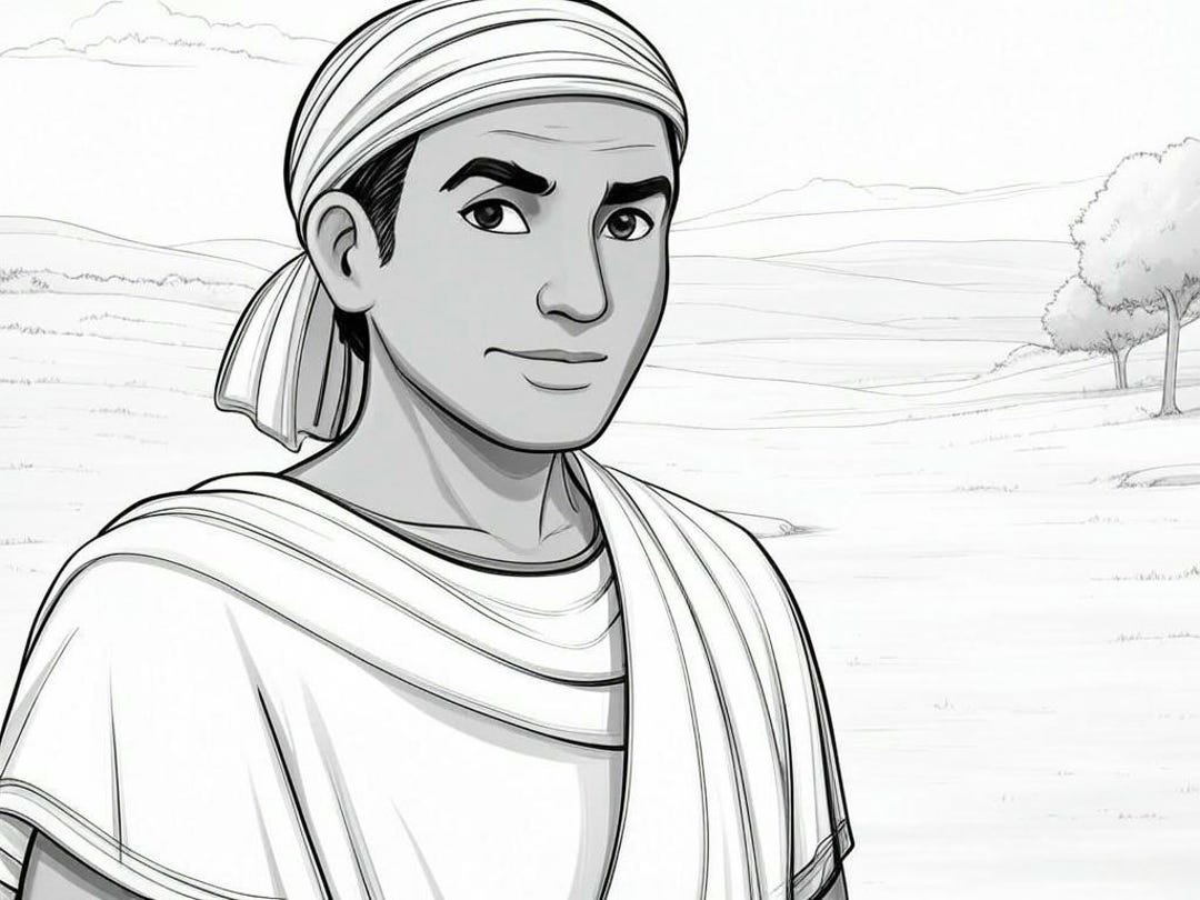 Book of Mormon Line Art Coloring Pages for Kids - Nephi, Lehi’s Dream ...