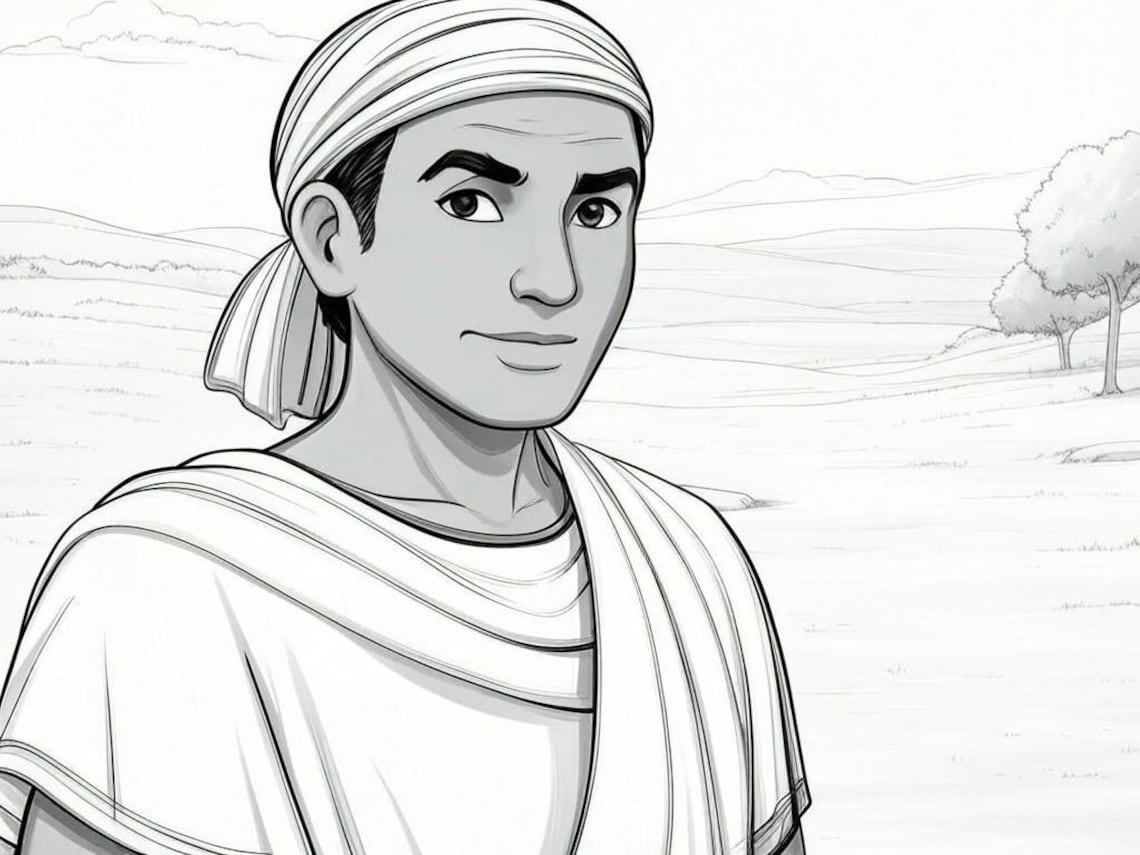 Book of Mormon Line Art Coloring Pages for Kids - Nephi, Lehi’s Dream ...