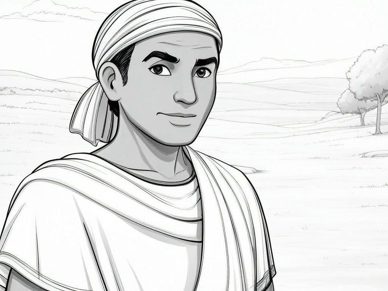 Book of Mormon Line Art Coloring Pages for Kids - Nephi, Lehi’s Dream ...