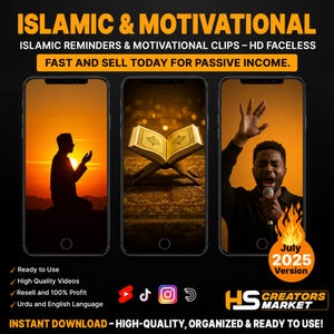 200K+ Viral Reels Mega Pack: Islamic, Gym, Nature, Luxury (PLR/MRR) - Etsy