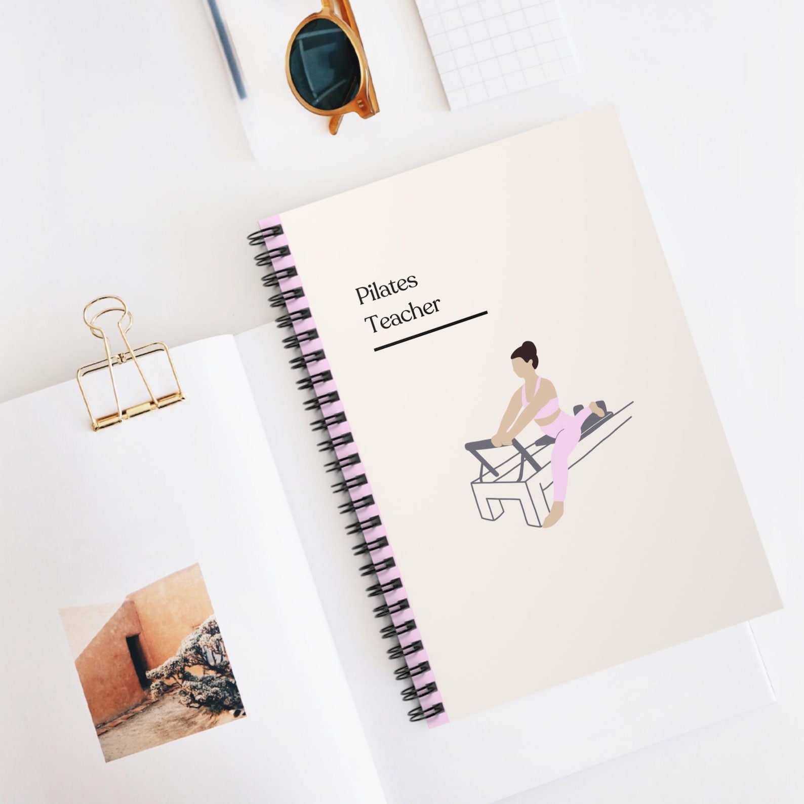Pilates Teacher Spiral Notebook - Perfect for Pilates Instructors ...