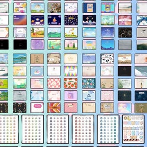 All-in-one Digital Planner: 5000+ Stickers, 86 Templates (PDF Download ...