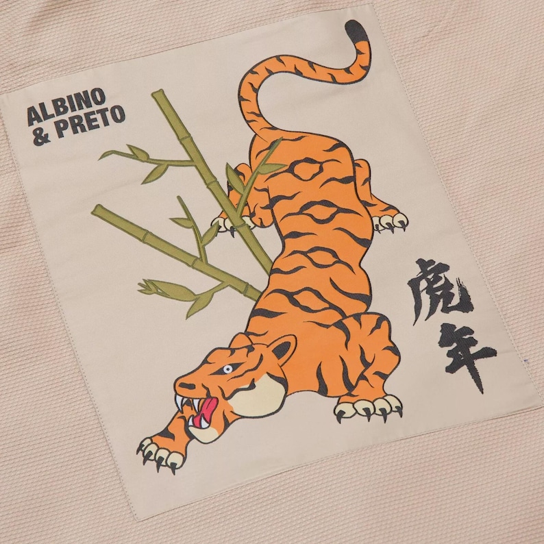 Shoyoroll BJJ Gi – Albino & Preto Batch 110 "year of the Tiger" Kimono ...