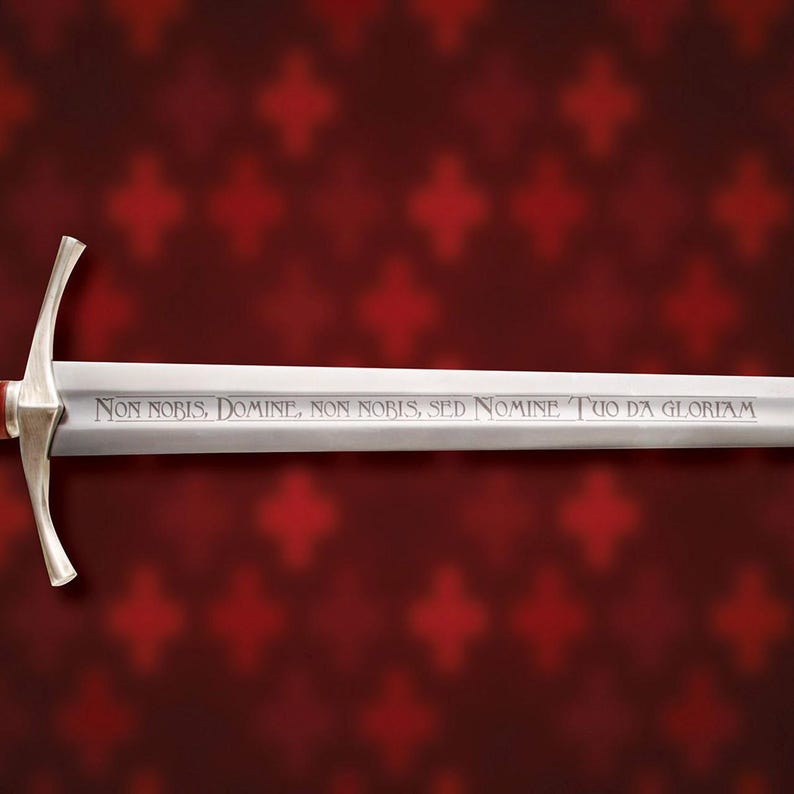 The Accolade Sword of the Knights Templar–handmade Collectible Sword ...