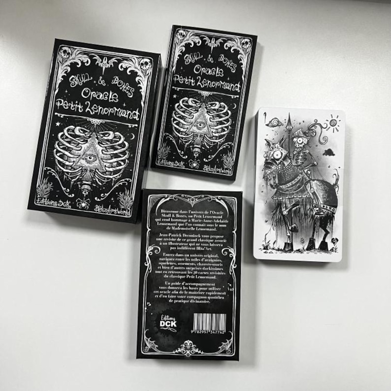 Oracle Skull & Bones / Petit Lenormand - Etsy