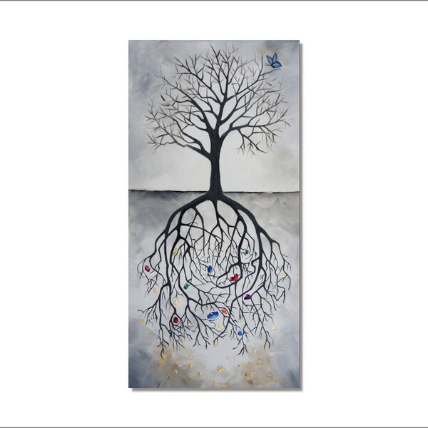 Tree Roots Wall Art - Etsy