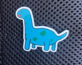 Cute Simple Brontosaurus Dinosaur Sticker Digital Download - Etsy