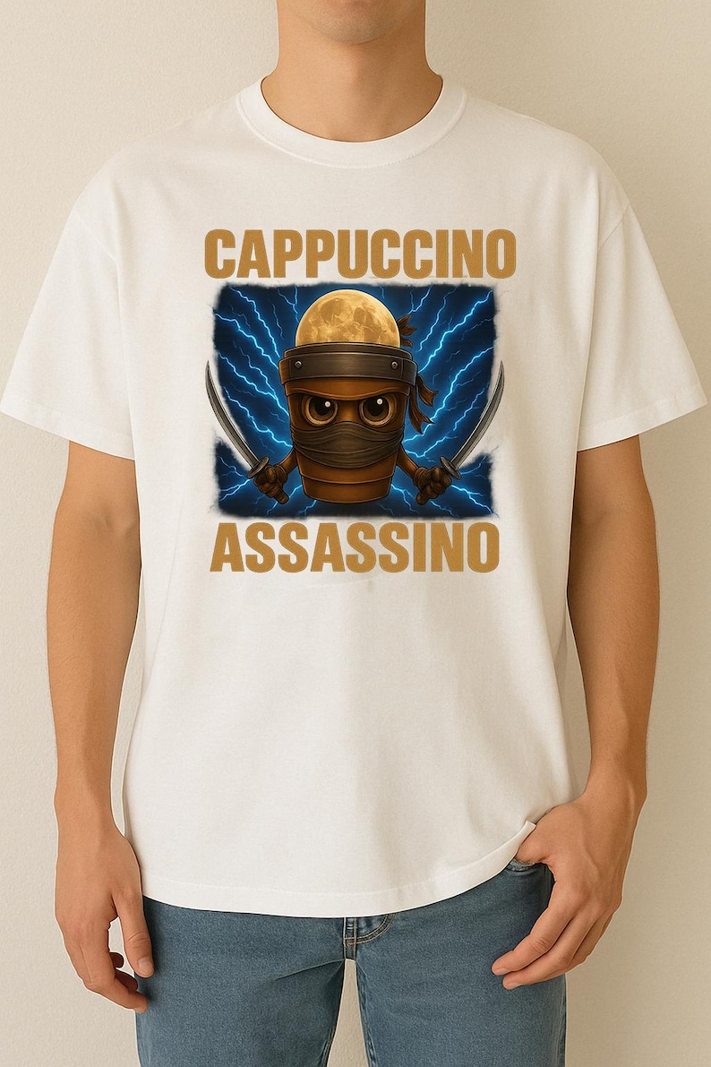 Cappuccino Assassino Meme Shirt Capuchina Ballerina, Ballerina ...