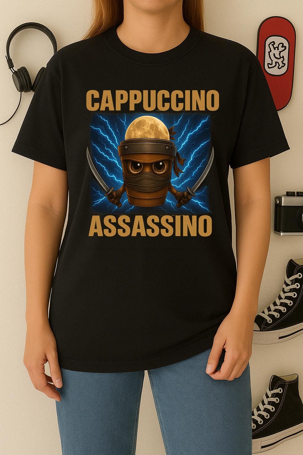 Cappuccino Assassino Meme Shirt Capuchina Ballerina, Ballerina ...