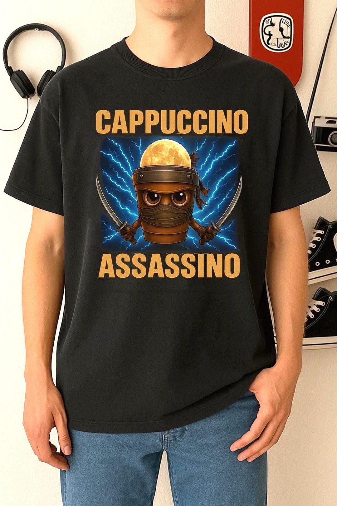 Capuchino Assassino Meme Shirt Capuchina Ballerina, Ballerina ...