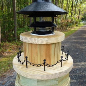 How to Build a 6 Ft. Lawn Lighthouse. Downloadable Woodworking Plans ...
