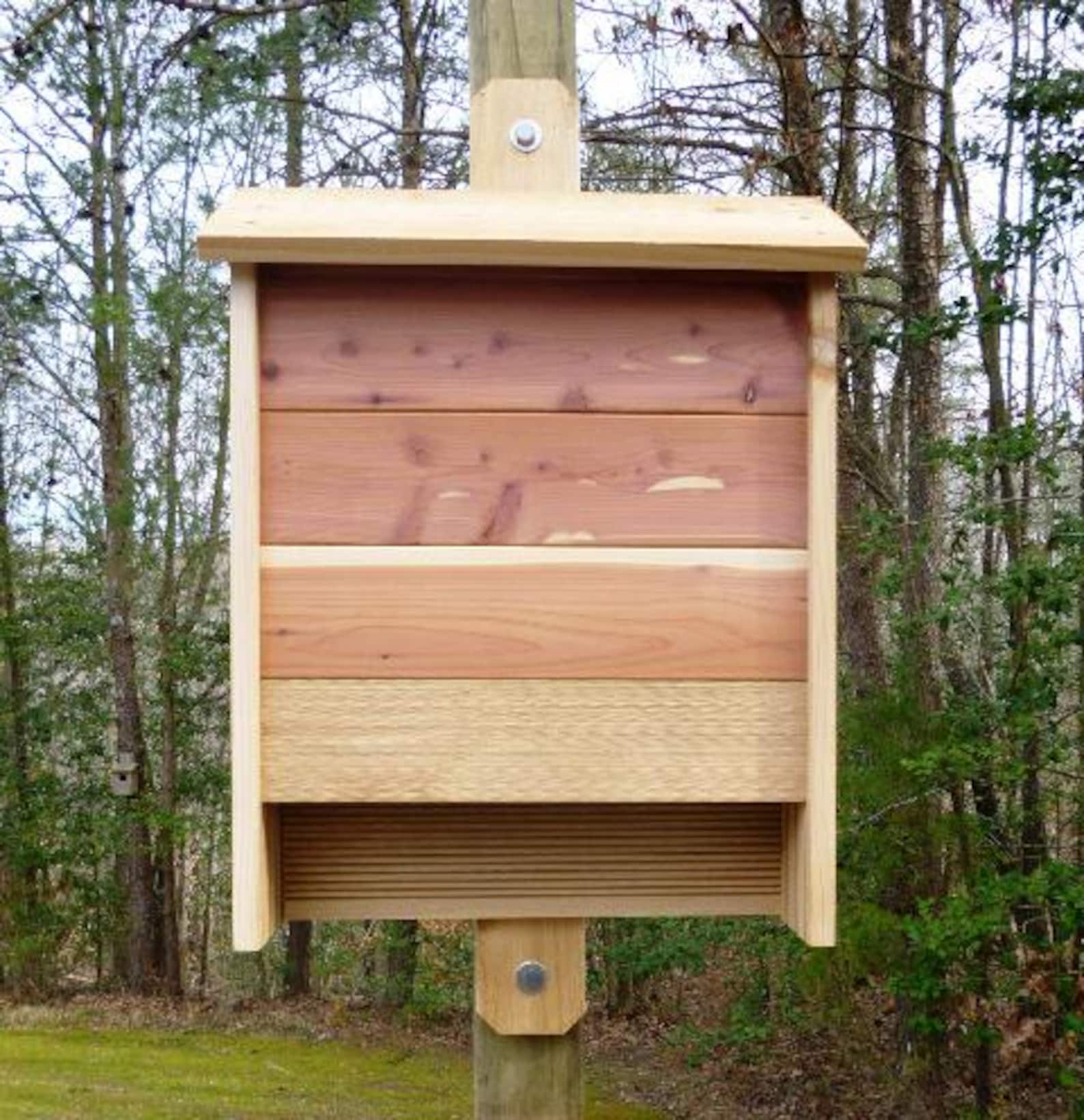 Downloadable Woodworking Plans - Bat House - Illustrated With Photos ...