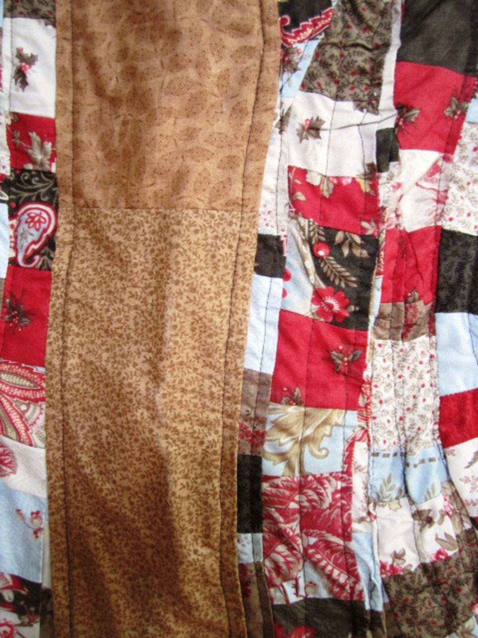 Patchwork Quilt Abstract Geometric Modern Wall Contemporary | Etsy