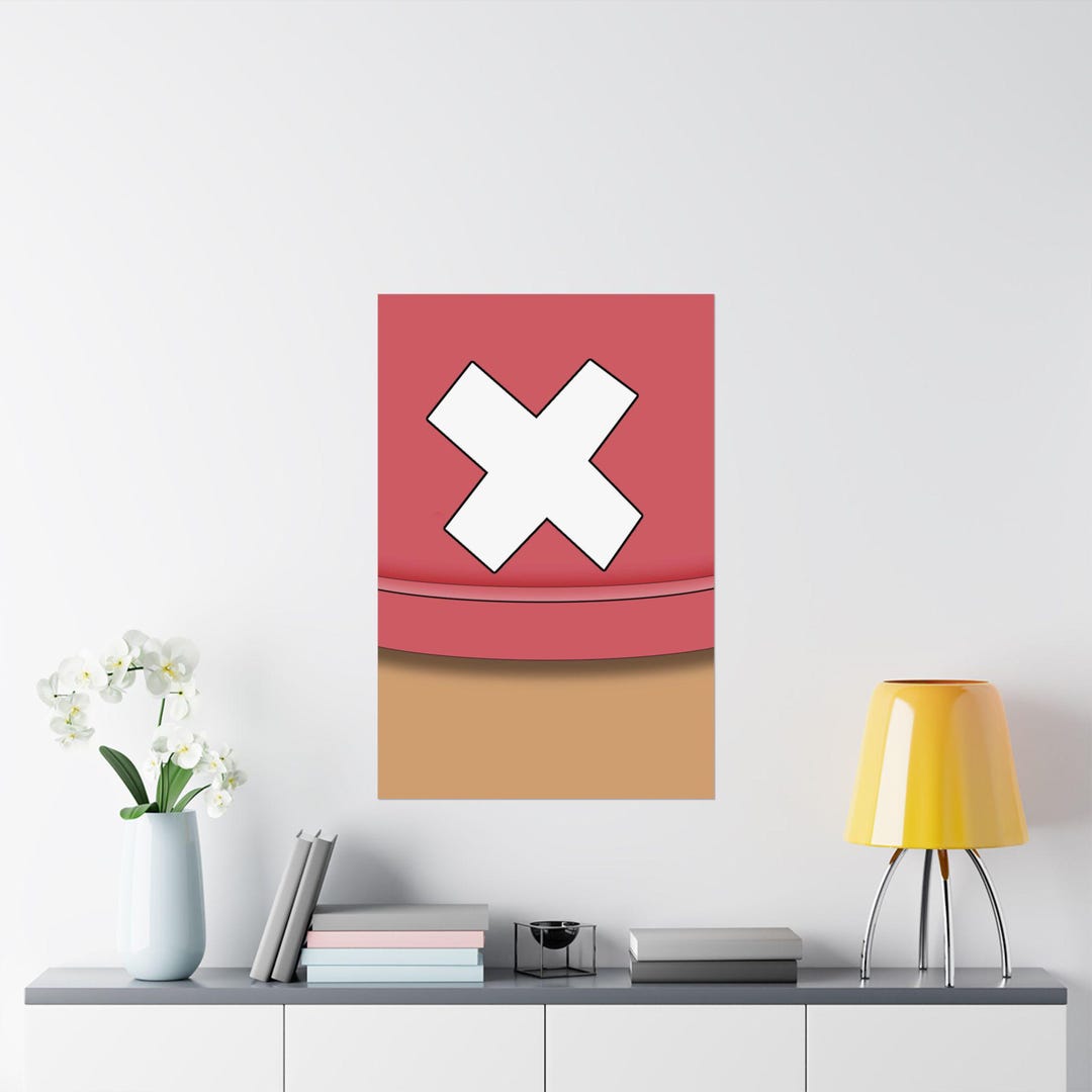 Chopper's Hat, Poster Print, Anime Wall Art, One Piece, Tony Tony ...