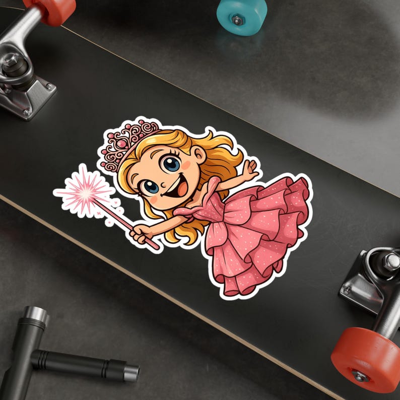 Glinda Chibi Style Vinyl Decals, Wicked 2024 Stickers, Musical Movies ...