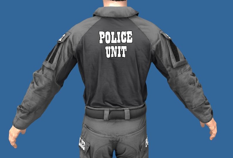 Uniforme de policía para hombre - Etsy España