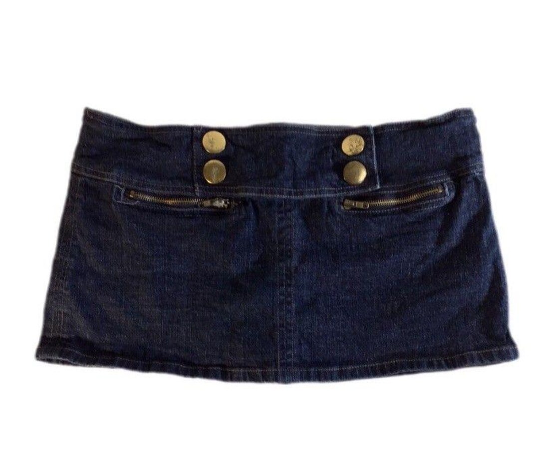 Y2K Trade Mark Hydraulic Mini Skort, Size 13-14 Dark Blue, Whimsy - Etsy