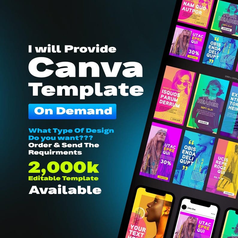 Instagram Post Templates for Canva | Social Media Manager & Small ...