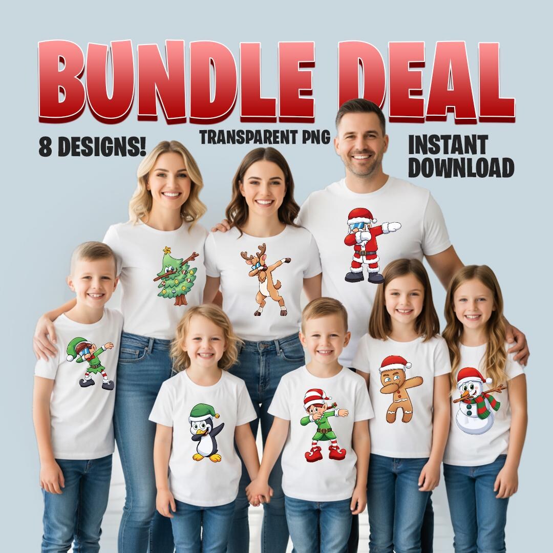 Gingerbread Svg Bundle, Family Matching Shirt, Cool Xmas Squad, Digital ...