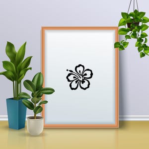 Hibiscus Flower SVG Bundle: Tropical Cut Files for Cricut - Etsy