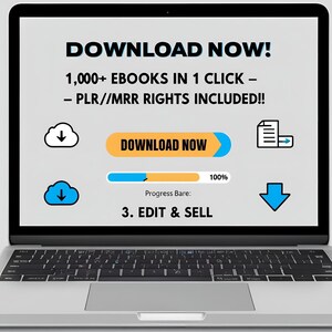 1000+ Ebook Bundle: PLR & MMR Resell Rights (digital Download) - Etsy