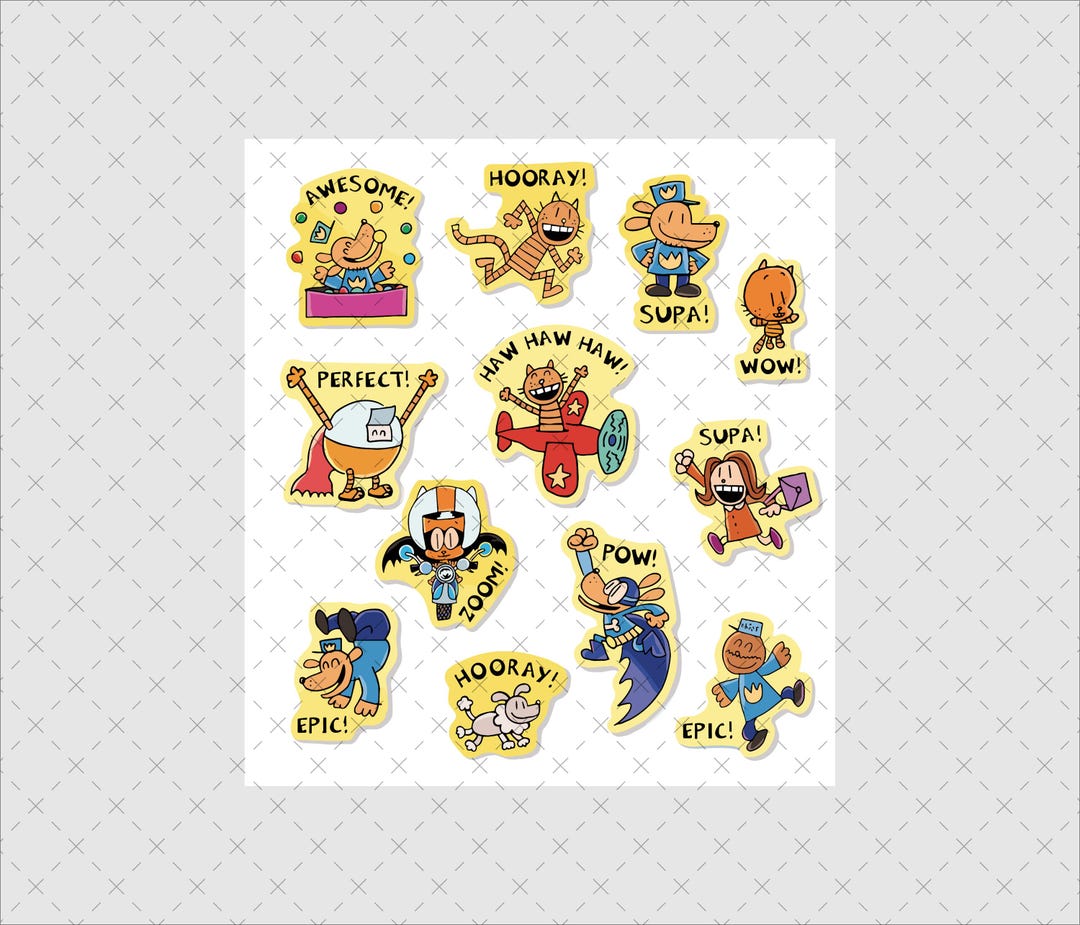 Dogman PNG SVG, Comic, Captain Underpants, Dogman, Petey, Li'l Petey ...