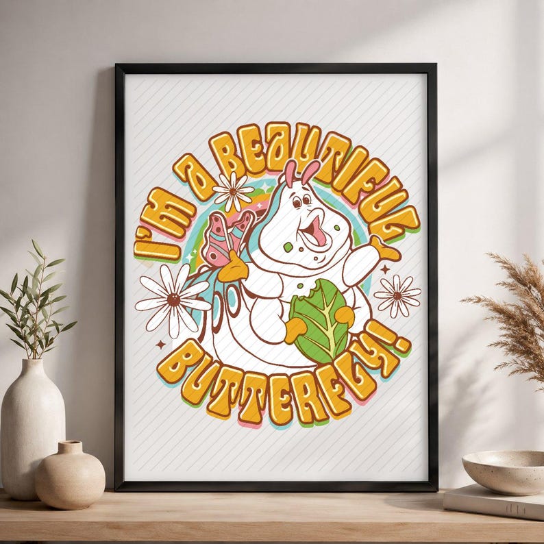 Heimlich Beautiful Butterfly, A Bug's Life Png, Instant Download, Retro ...