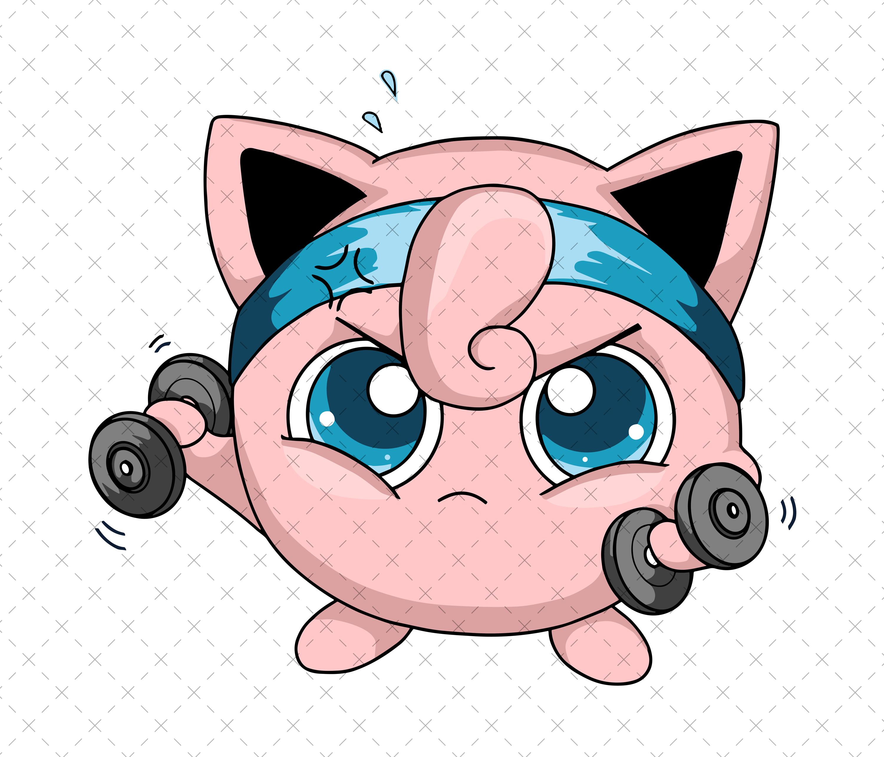 Jigglypuff Svg, Pokemon Cute Jigglypuff Svg, Jigglypuff Clipart, Png ...