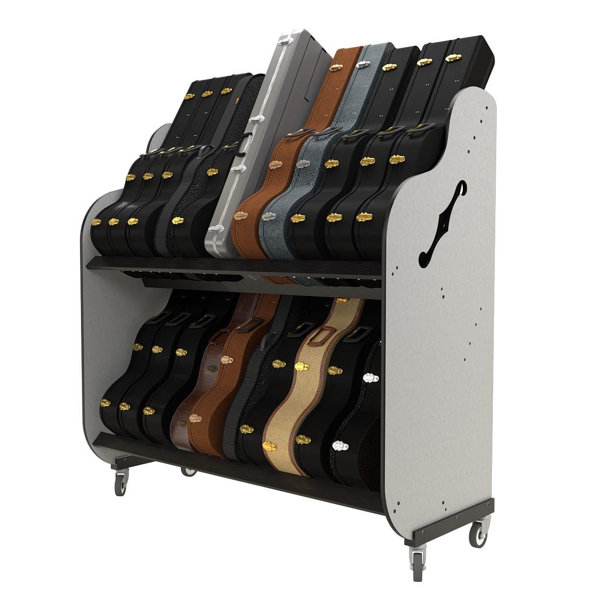 The Band Room™ Guitar Storage Rack for Music Teachers | Space-saving ...