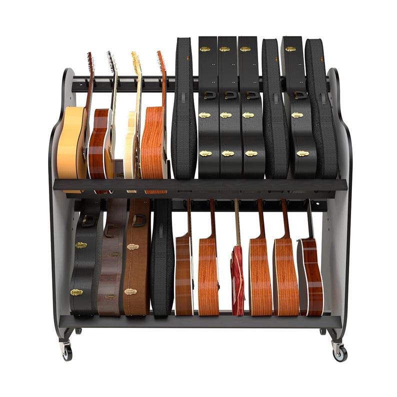 The Band Room™ Guitar Storage Rack for Music Teachers | Space-saving ...
