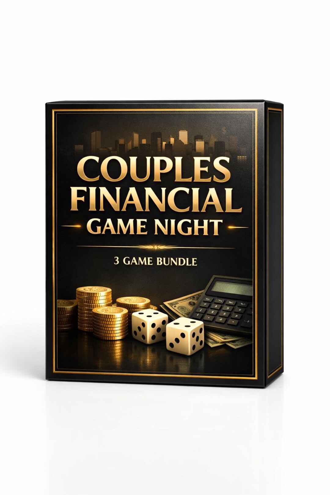 Couples Financial Game Night Bundle | 3 Date Printables for Money ...