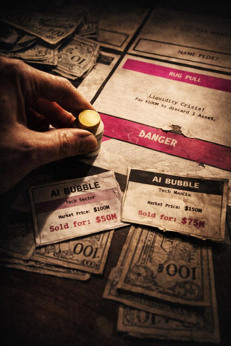 Liquidity Crisis DIY Board Game Ideas for Adults: Stock Market Game ...