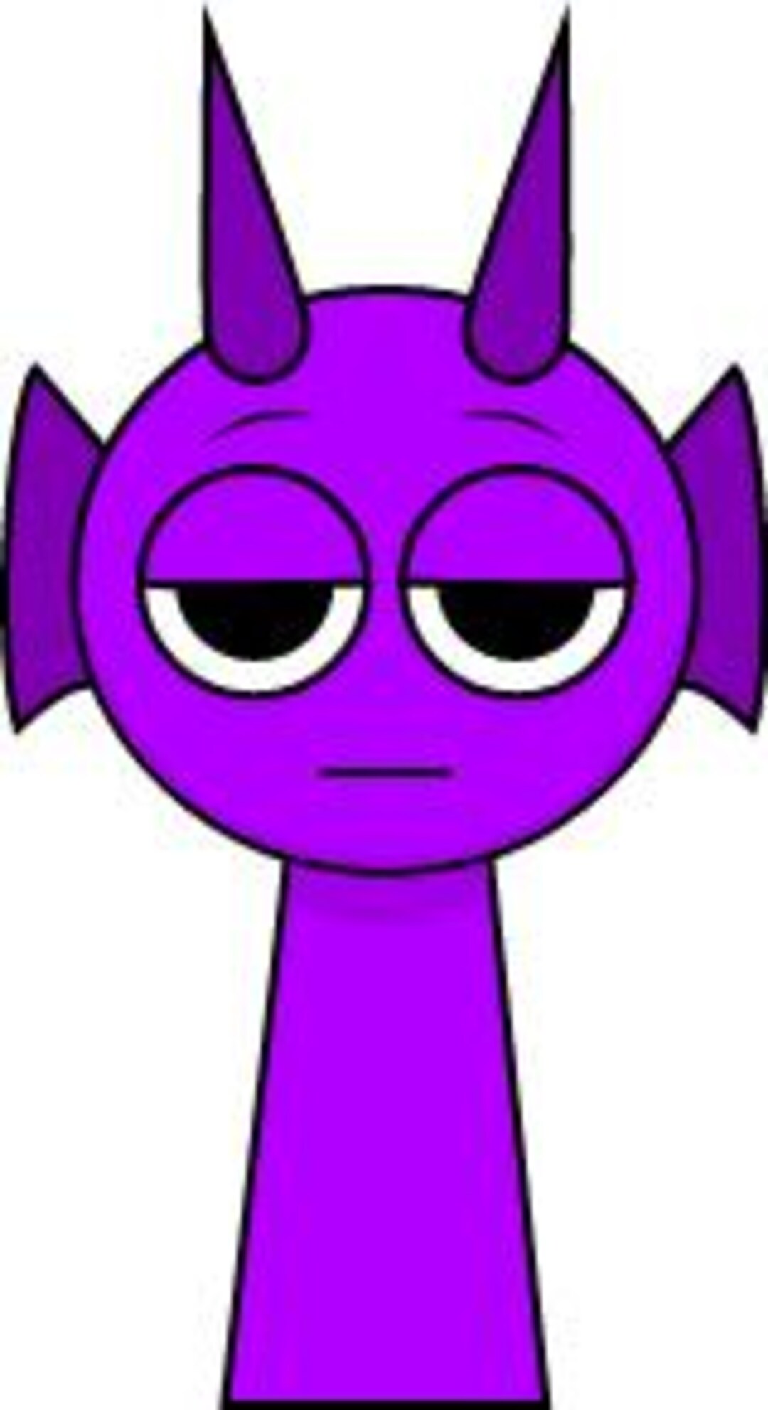 Sprunki Durple Keychain - Etsy