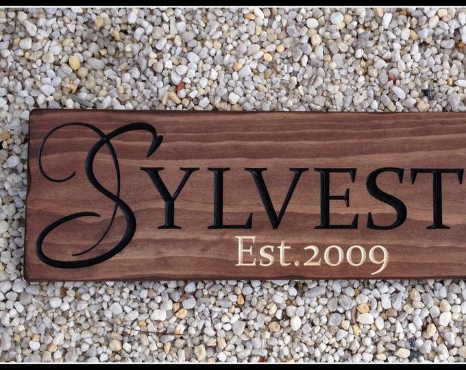 Custom Wood Signs, Carved Wood Signs, Personalized Wood Signs, Last ...