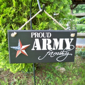 Army Signs, Military Sign, Proud Army Family, Family Sign, American ...