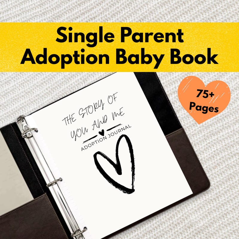 Adoption Book - Etsy