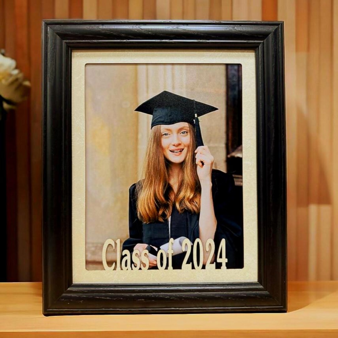 Personalized Graduation Frame: 8x10 Senior Photo Display, Class of 2026 ...