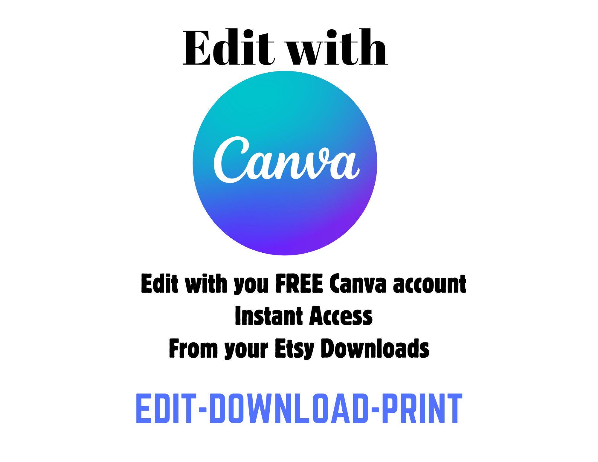 Wildflower Primary Binder Set: Editable Church Templates (canva Digital ...