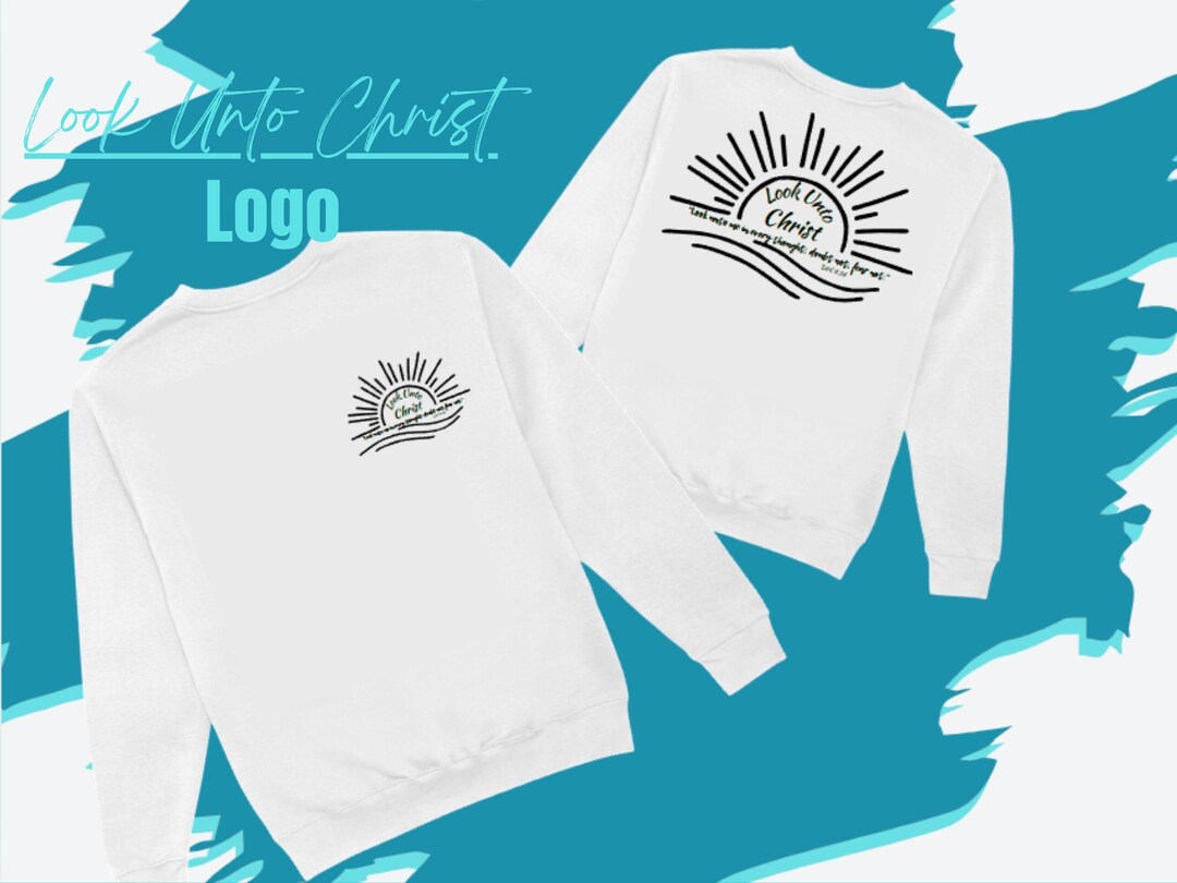 2025 Youth Theme Logo: Look Unto Christ - Canva Template (digital ...